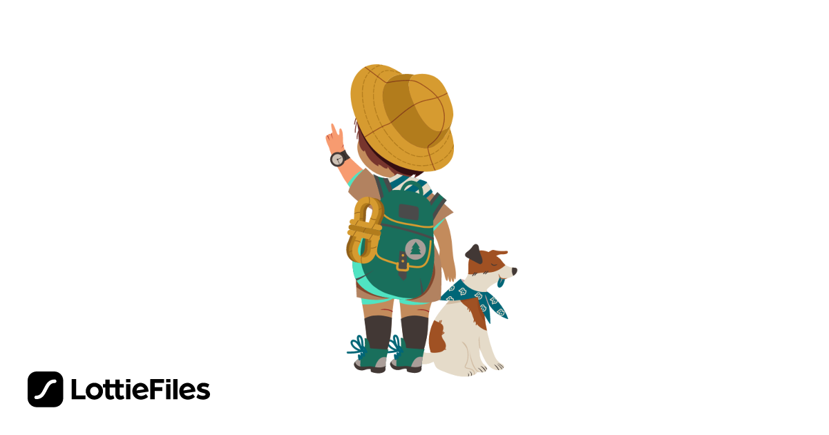 Free Jungle Explorer Animation by Heather Kaushik | LottieFiles