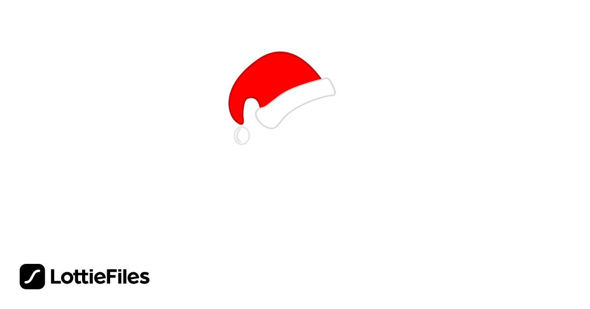 Free Christmas hat Animation by Yash | LottieFiles