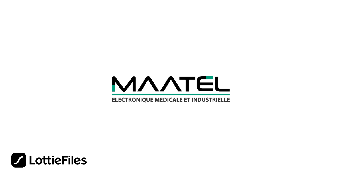 Free Maatel Logo Animation by Antoine CANDY | LottieFiles