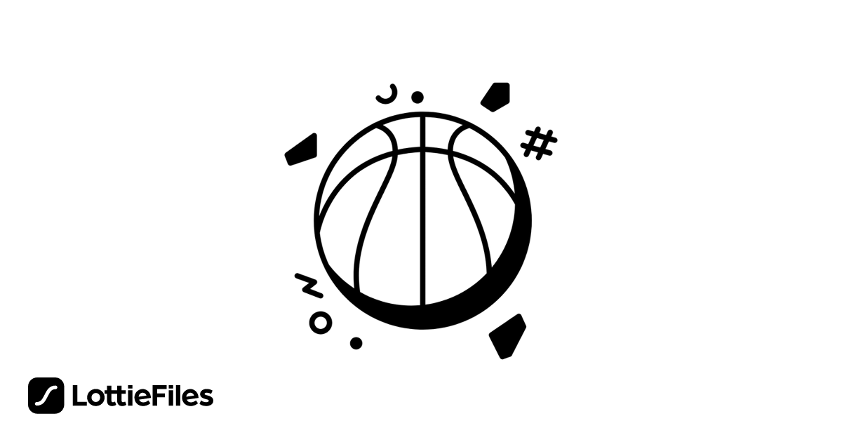 Free Basketball Animation by Hamidreza | LottieFiles