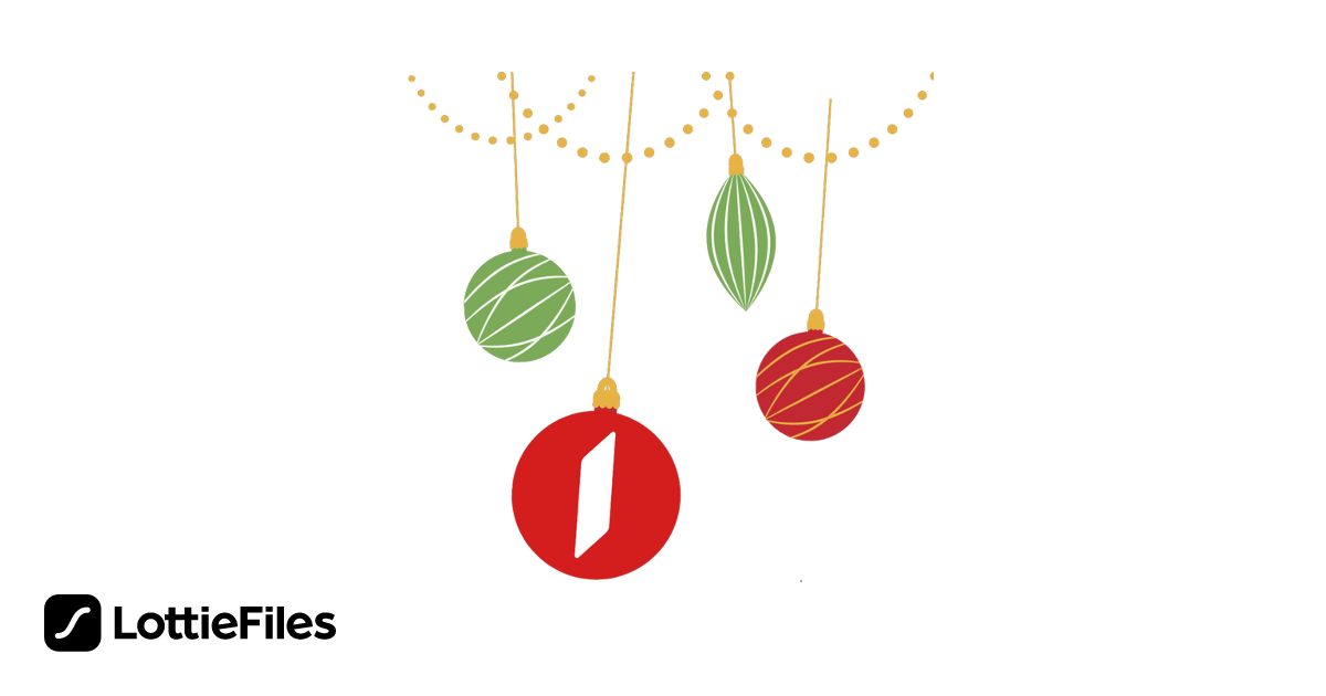 Free Christmas balls Animation by Nazrin | LottieFiles