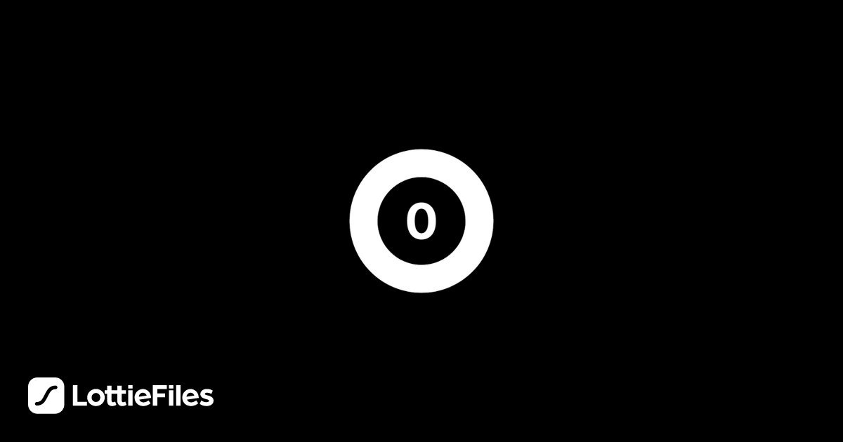 Free Counter Animation by Musa | LottieFiles