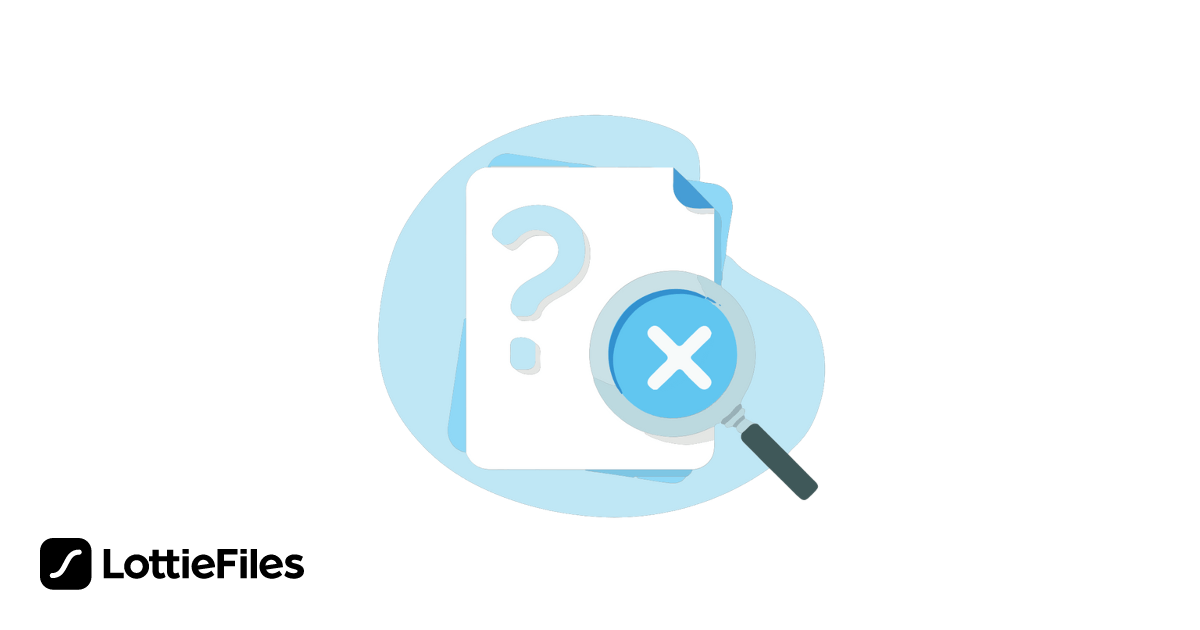 Free No Data Found Animation by Saad Ali | LottieFiles