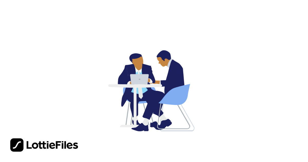 Free Consulting in Blue Animation by Semir Smajlovic | LottieFiles
