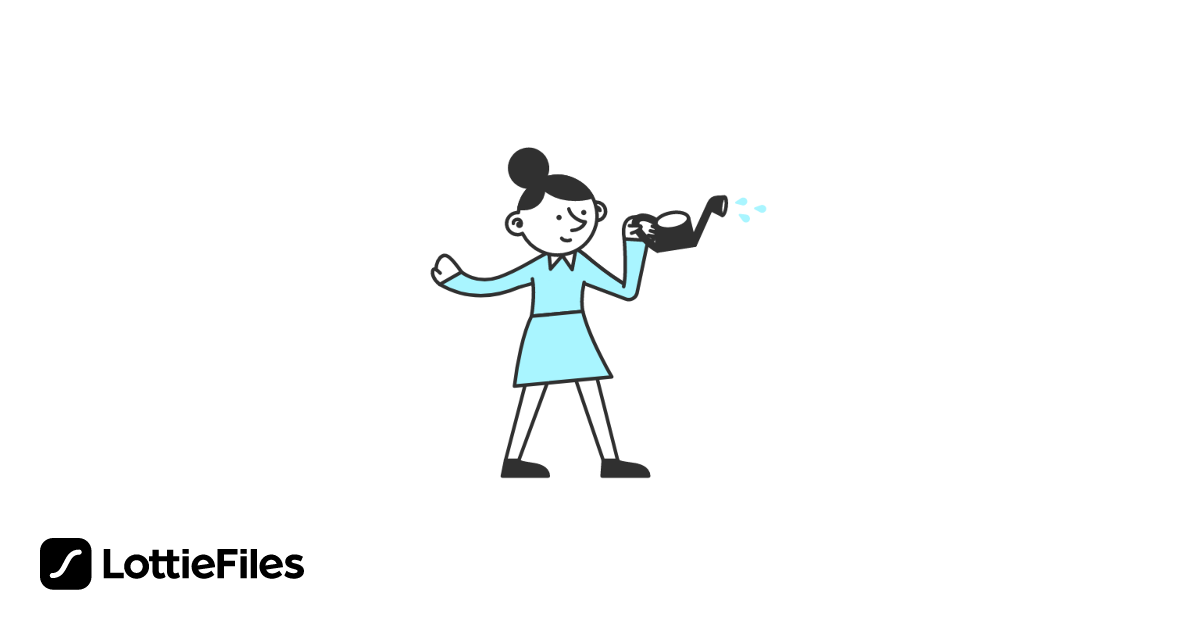 Free watering Animation by 凌平 | LottieFiles