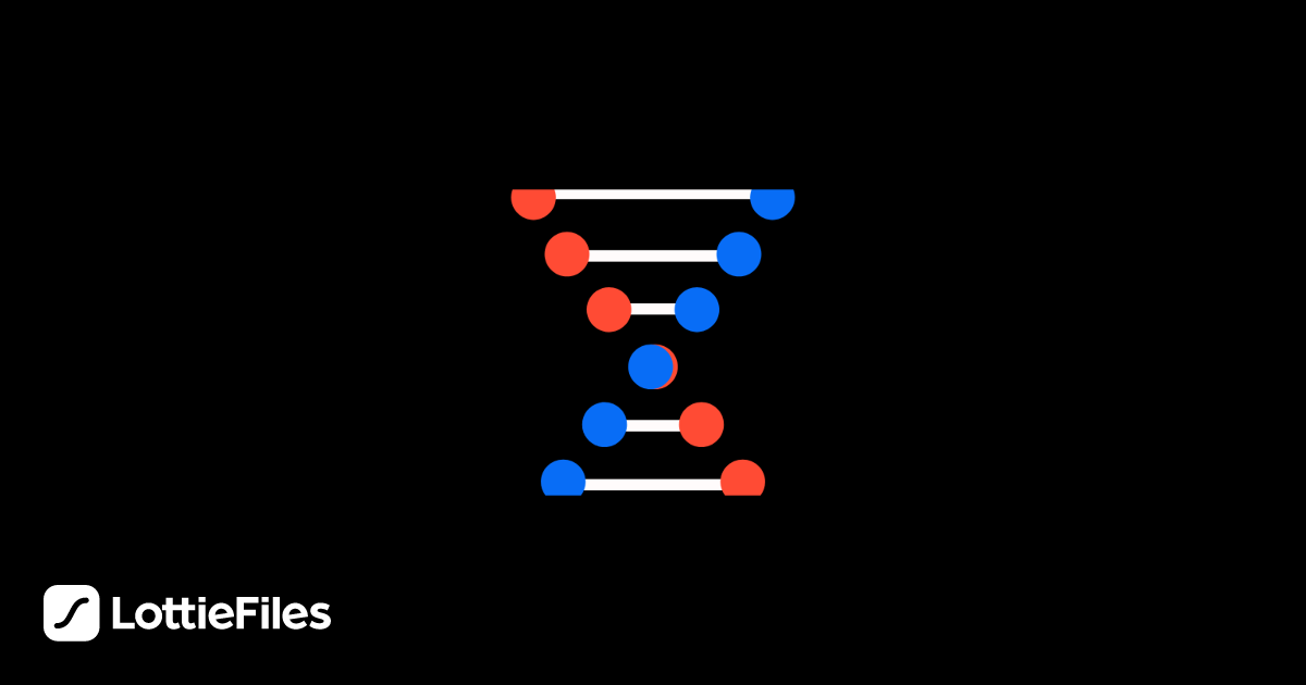 Free DNA Animation by 章_koala | LottieFiles