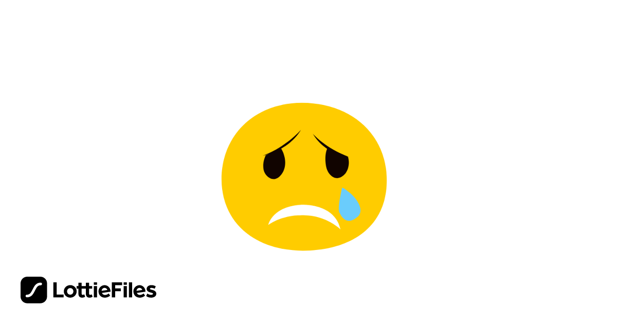 Free Sad emoji Animation by Bashir | LottieFiles