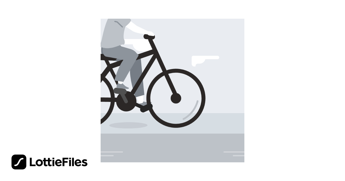 Free Cycling Animation by Jake | LottieFiles