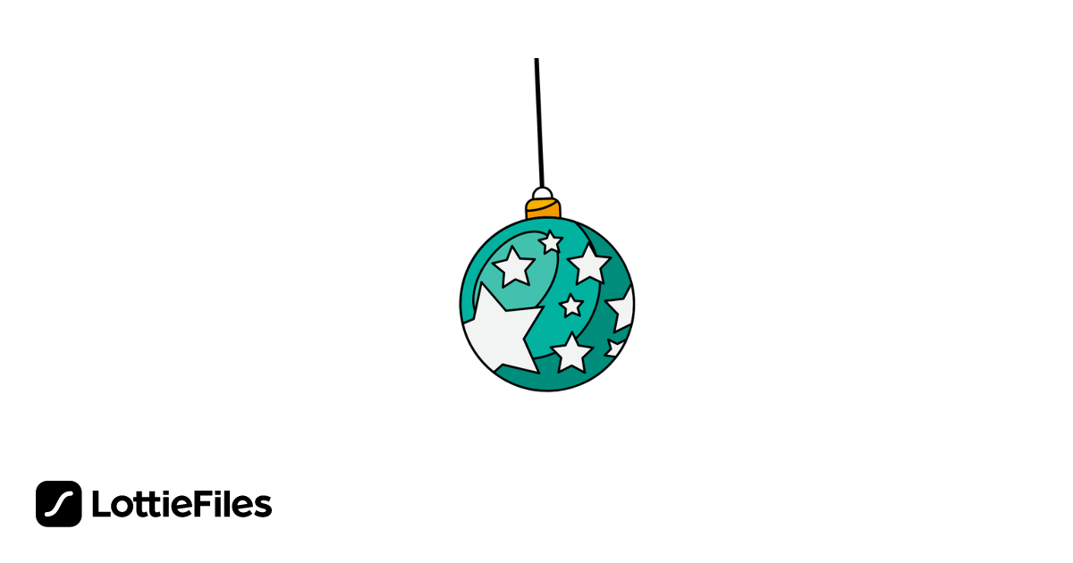 Free Christmas Ornament Animation by Chondon | LottieFiles