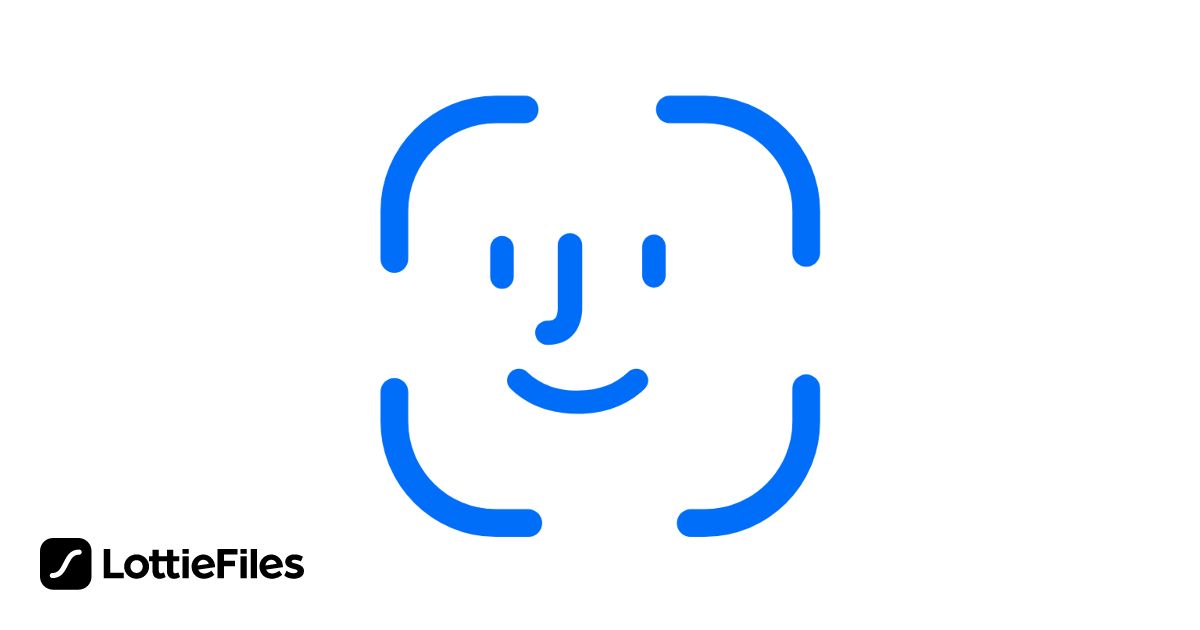 Free Face ID Animation by Caracolor | LottieFiles