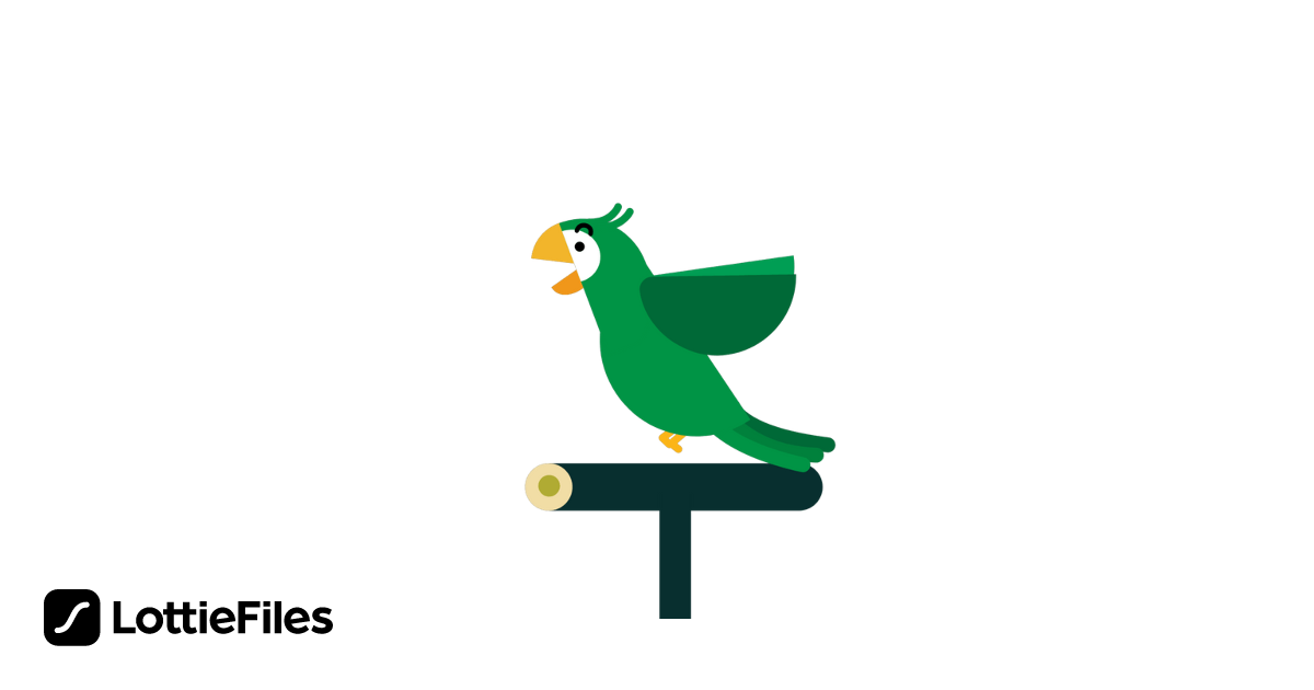 Free Parrot Animation by Saad Ali | LottieFiles