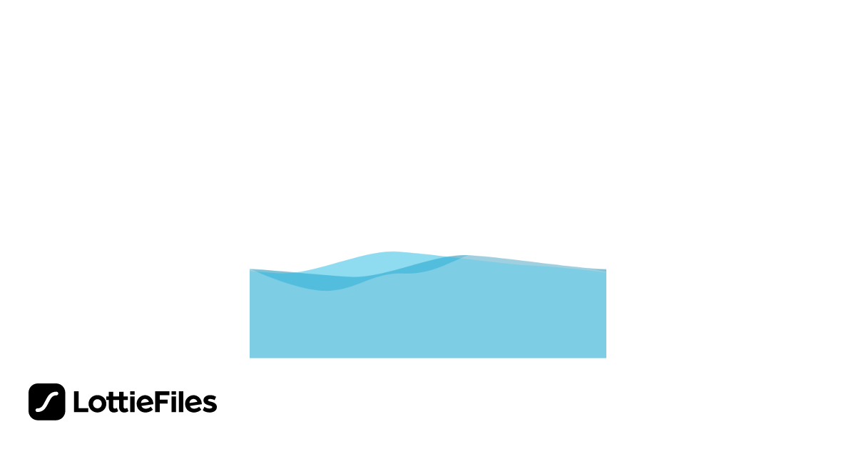 Free Blue Waves Animation by Trev Zooy | LottieFiles