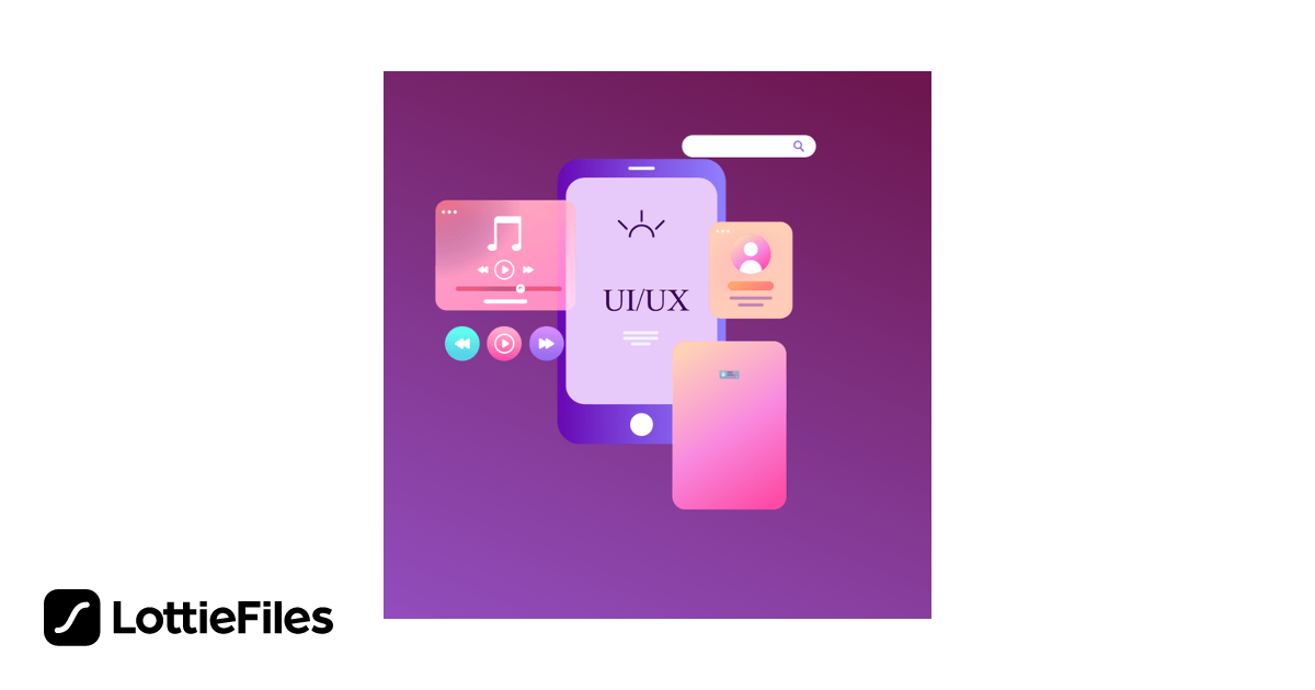 Free Phone UI/UX Animation by Riju | LottieFiles