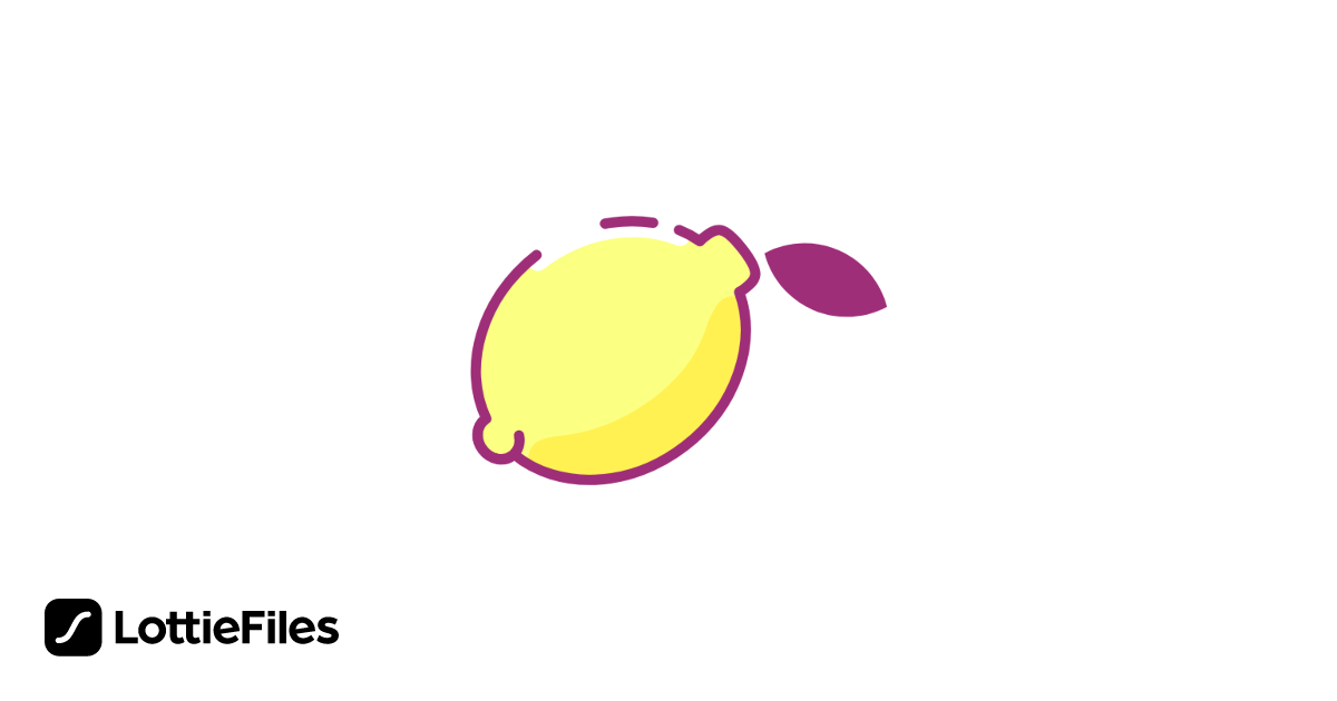 Free lemon icon Animation by yudha ariffian | LottieFiles