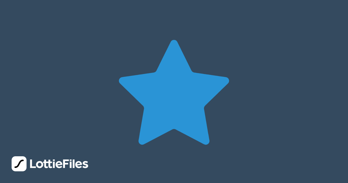 Free Star Animation by Henrique Rossatto | LottieFiles