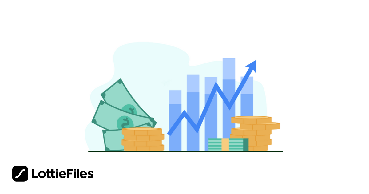 Download Business Investor gaining profit from investment Lottie Animation