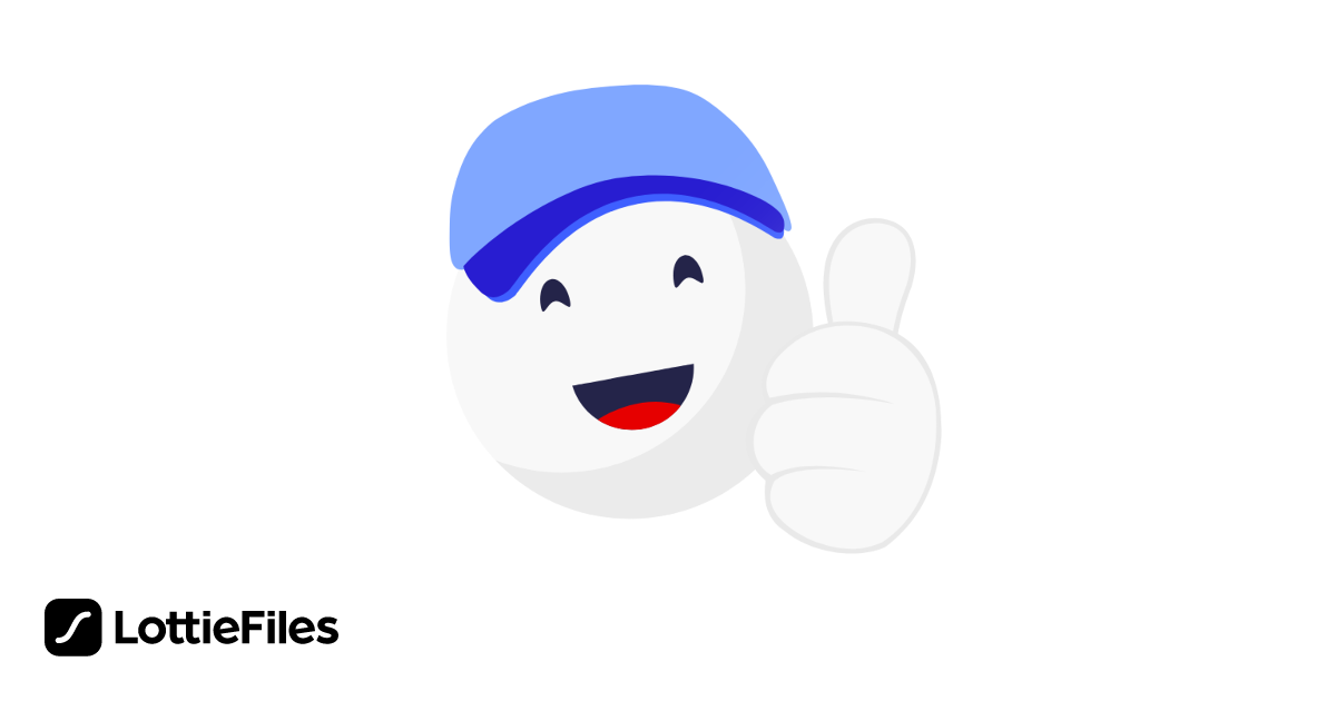 Free GoodbyeEmoji_Blue Animation by Rajan | LottieFiles
