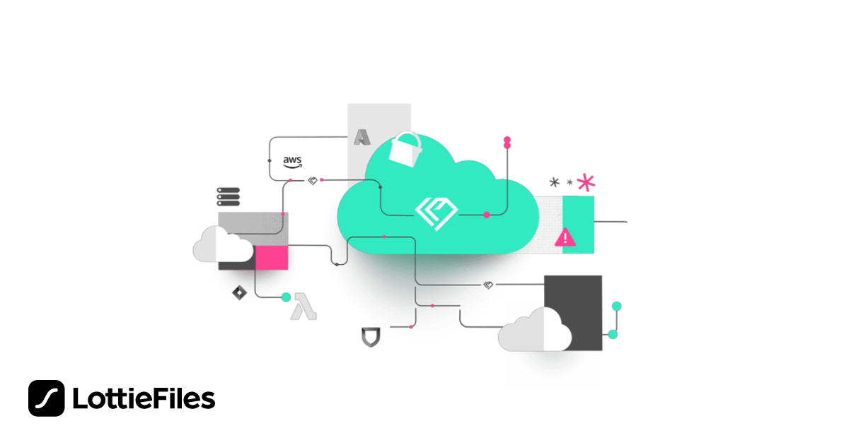 Free Gem in clouds Animation by Omri Damti | LottieFiles