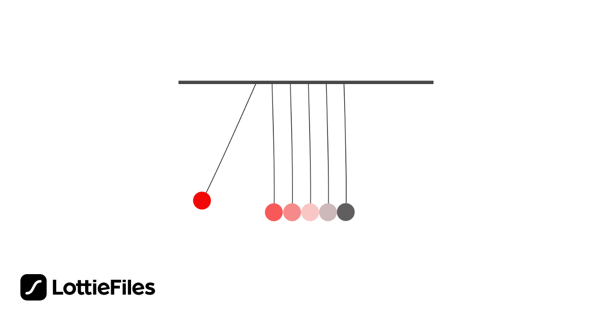 Free Newton's cradle Animation by Akiko | LottieFiles
