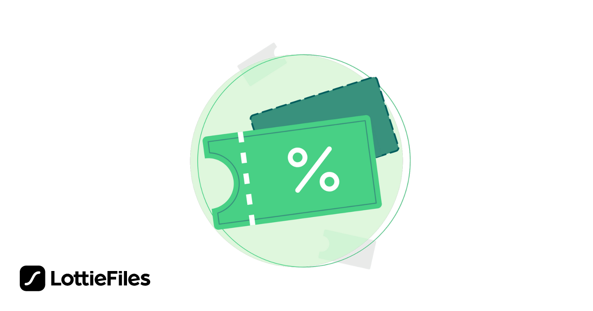 Free Discount Coupon Animation by manju | LottieFiles