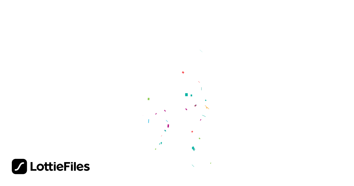 Free Confetti Animation by Yuchan | LottieFiles