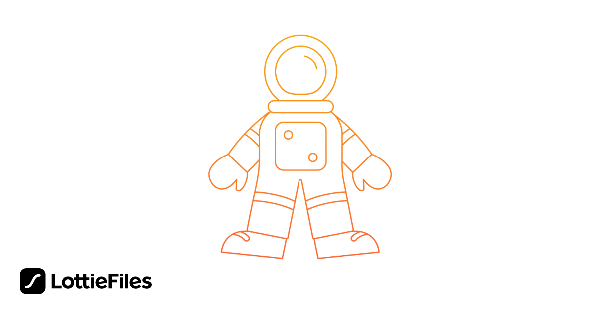 Free astronaut Animation by Maria Jimenez | LottieFiles