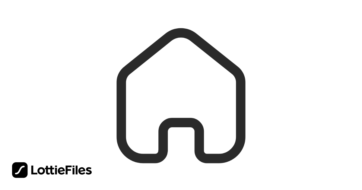 Free home outline Animation by Sardor | LottieFiles