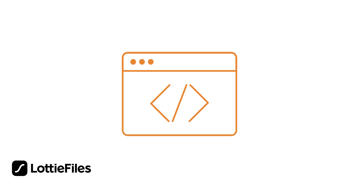 Free Code Web Lottie Animation Animation by SM Rony | LottieFiles