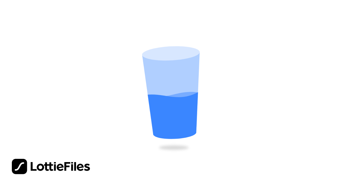 Free Glass of water Animation by Sanjib | LottieFiles