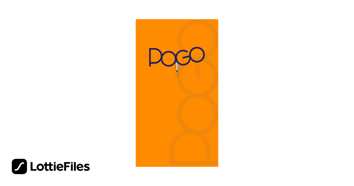 Free Pogo Splash Screen Animation by David Heard | LottieFiles