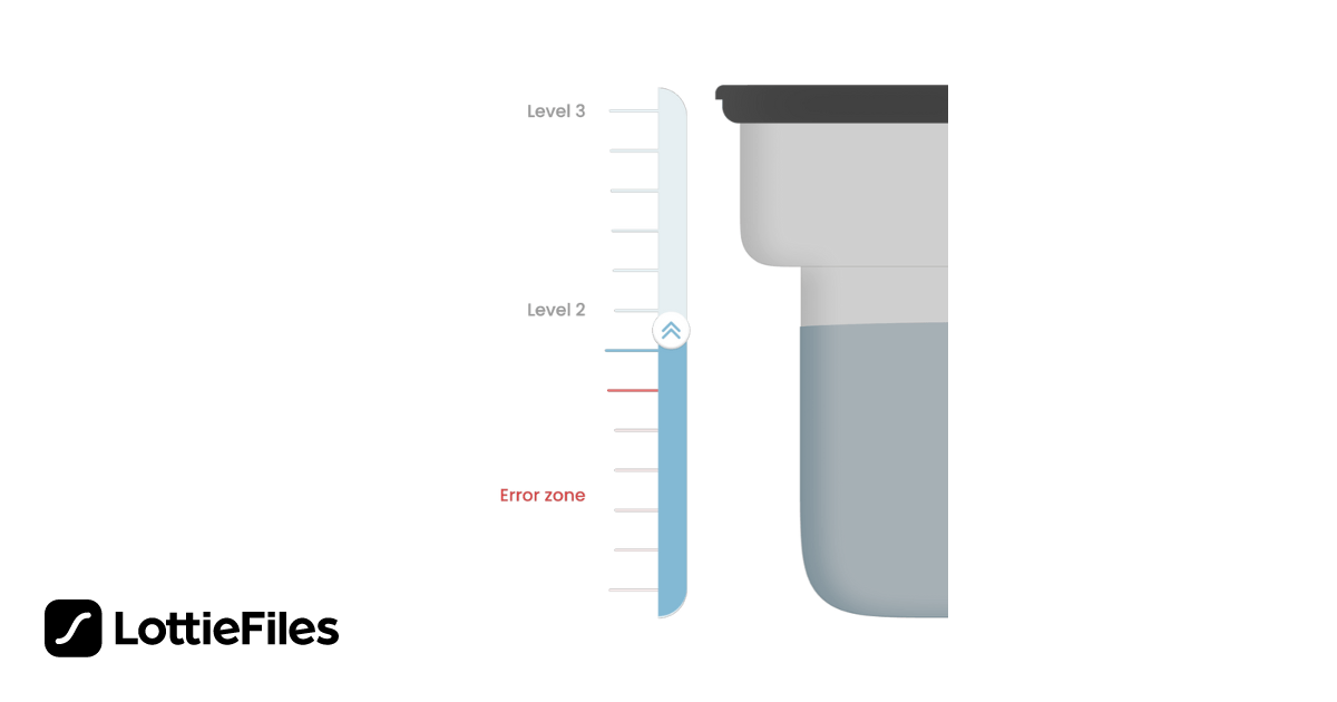 Free water level Animation by Ritwik | LottieFiles