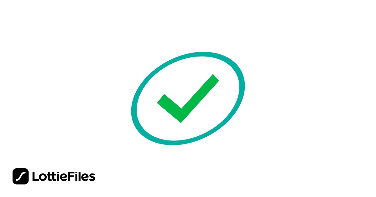 Free Tick mark animation Animation by Muhammad | LottieFiles
