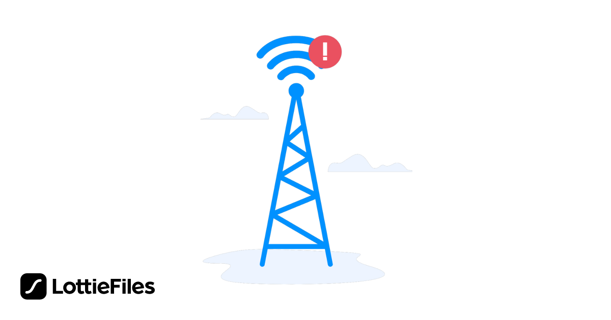 Free No Connection Animation by Asad | LottieFiles