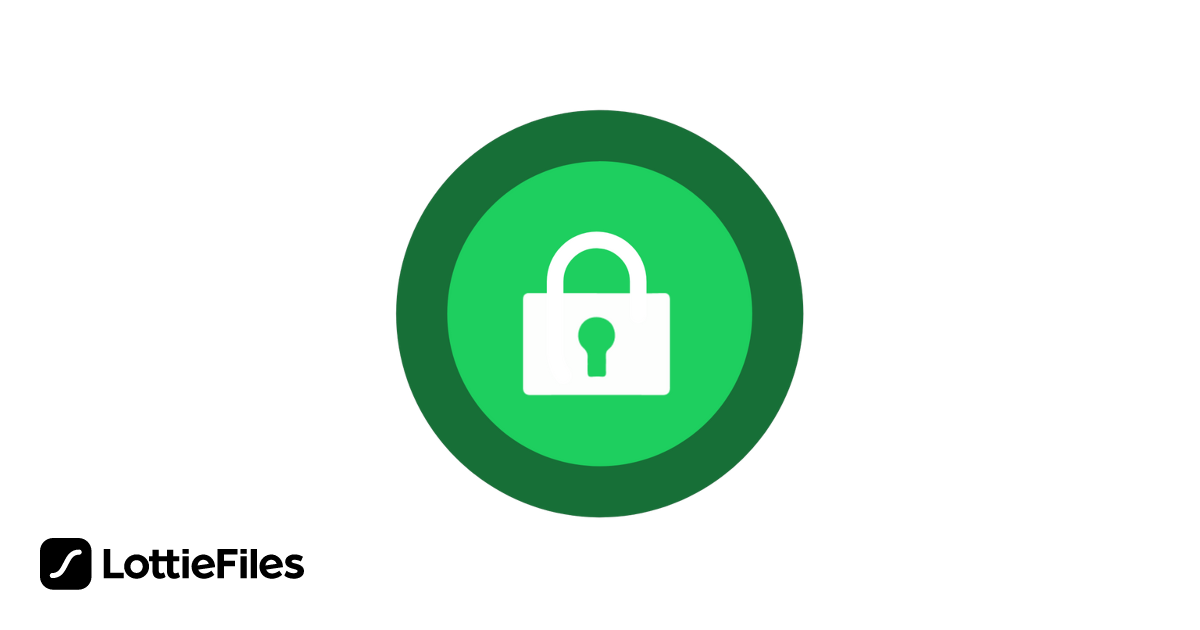 Free Lock Animation by Saad Ali | LottieFiles