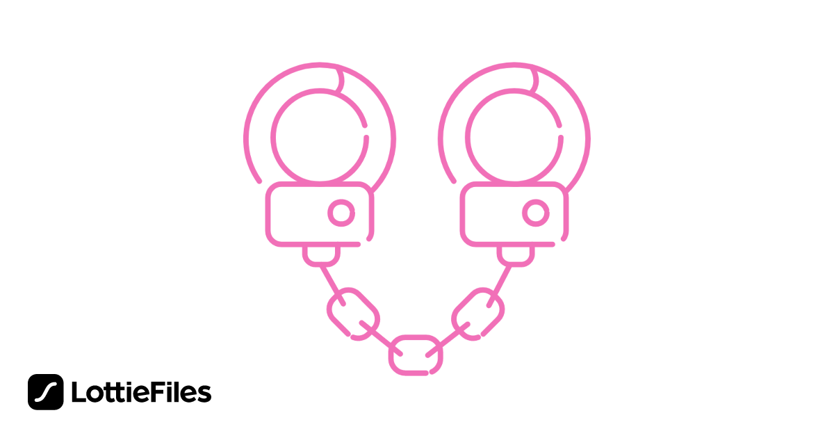 Free pink handcuffs Animation by john dixon | LottieFiles