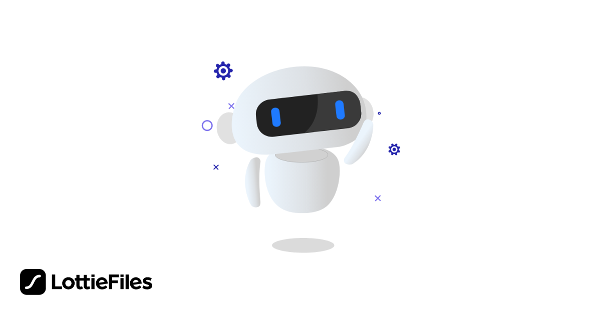 Free Robot-Bot 3D Animation by Mikhail Voloshin | LottieFiles