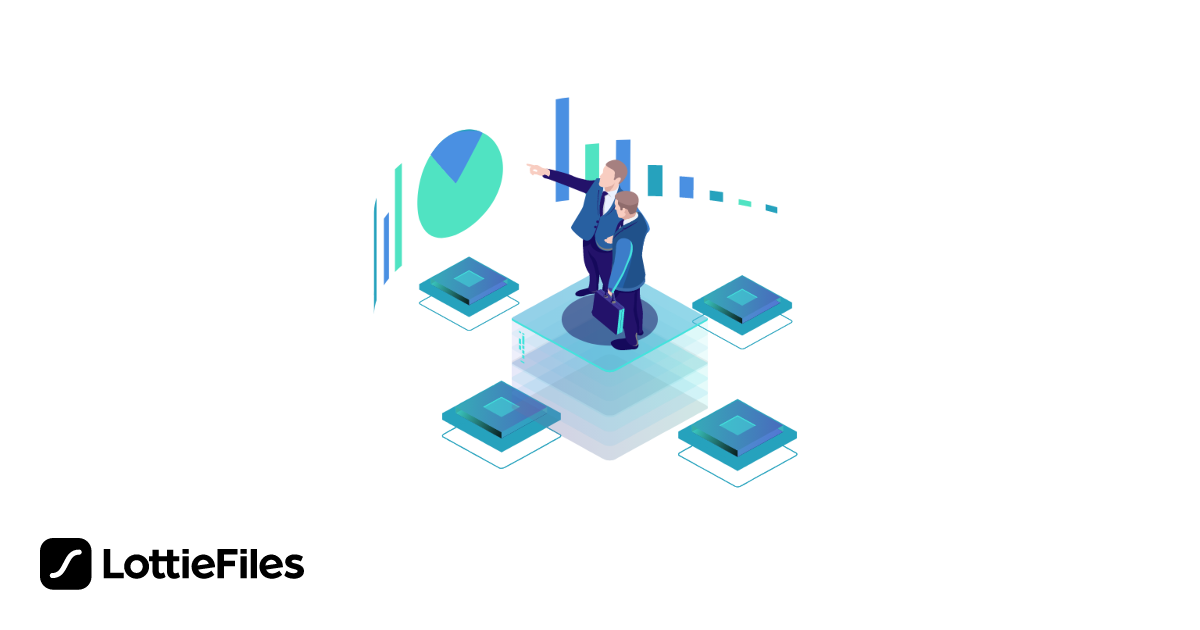 Free Company Statistic Graph Animation by Nirdhum Narayan | LottieFiles