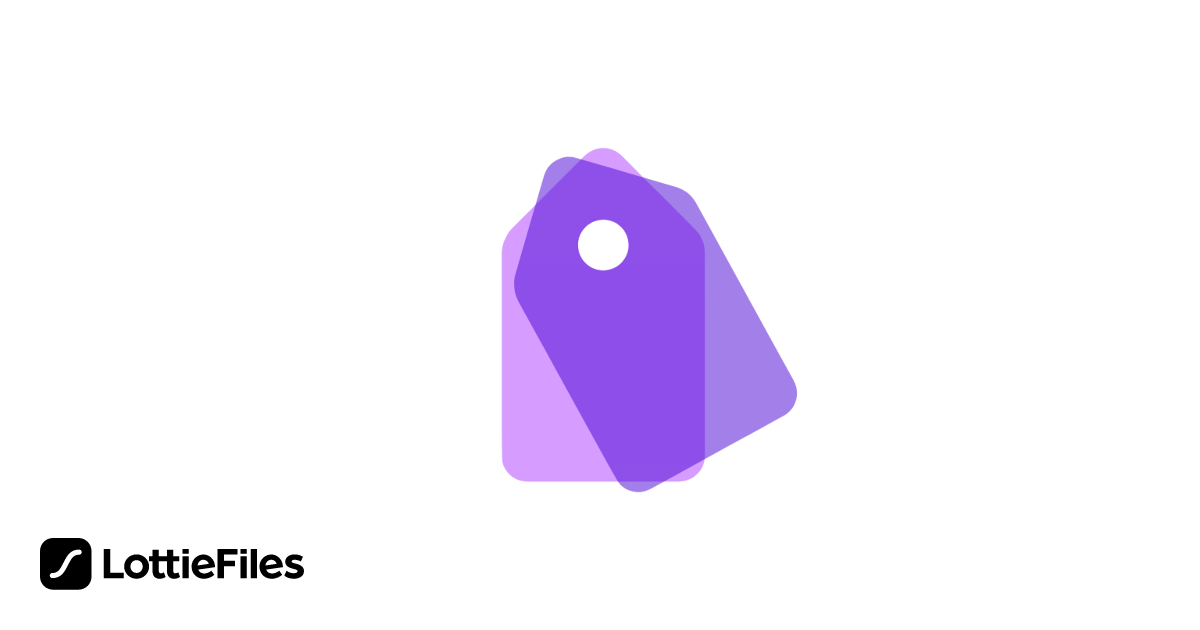 Free Tags Animation by Krepling | LottieFiles