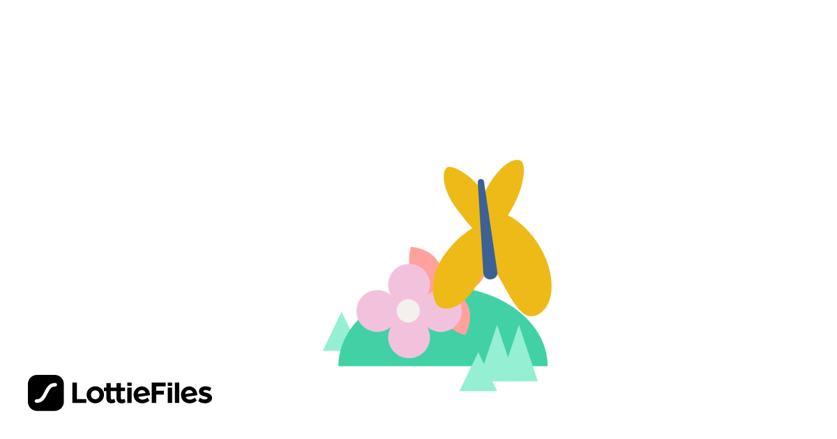 Free Butterfly Animation by Sawyer | LottieFiles