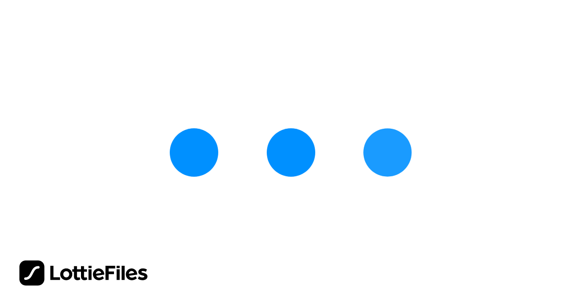 Free Simple Dots Loader Animation by Jitender Sharma | LottieFiles