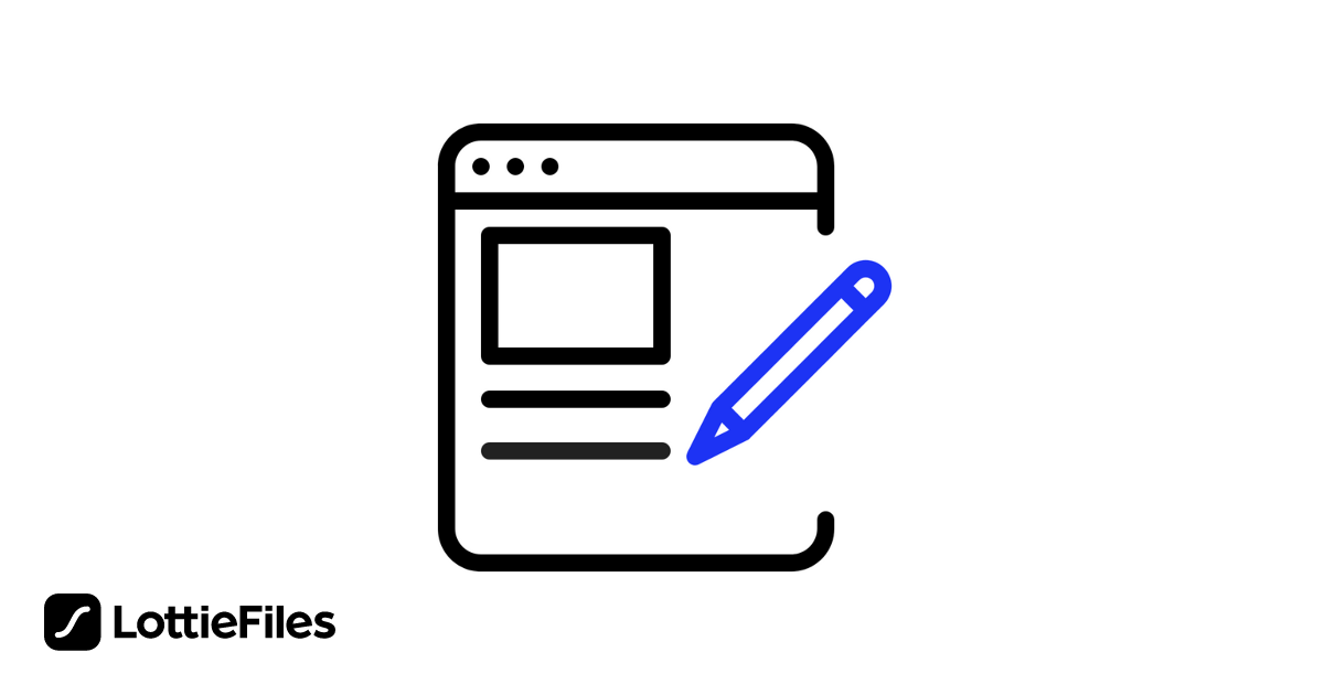 Free Blogging Animation by Arif | LottieFiles