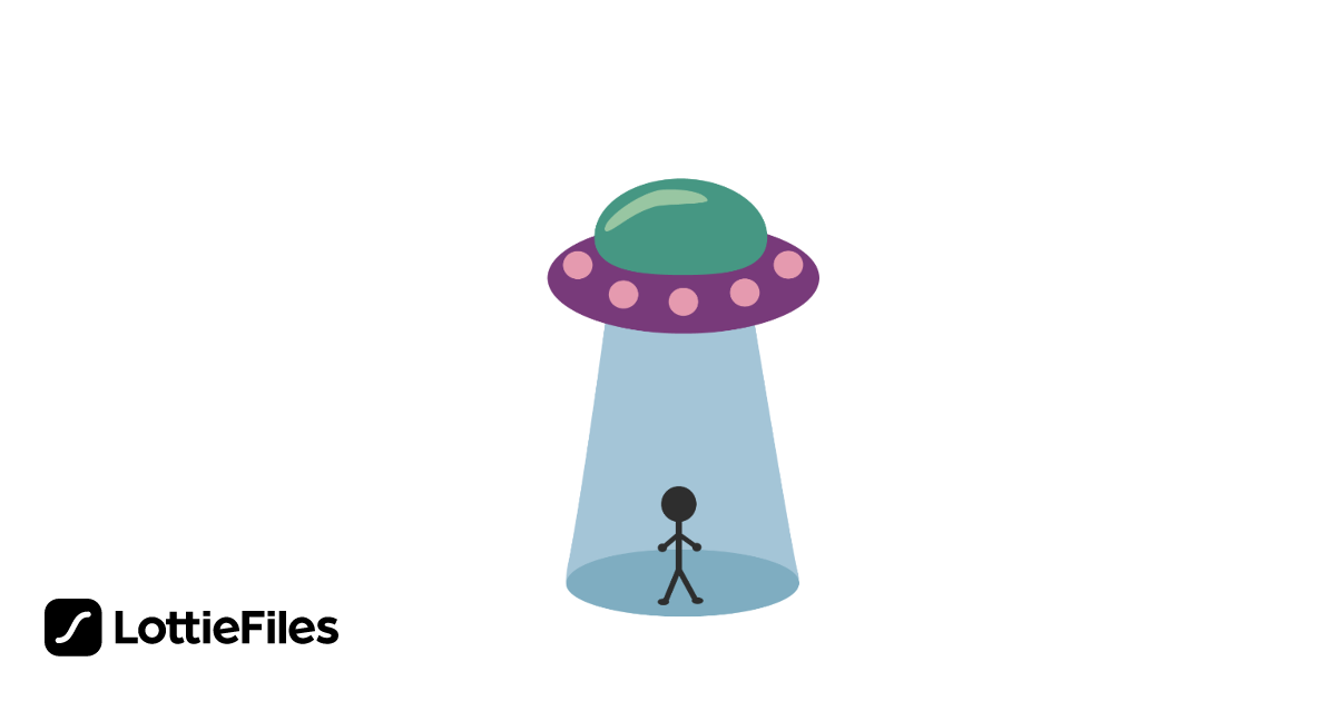 Free UFO Abduction Animation by Charly Hill | LottieFiles