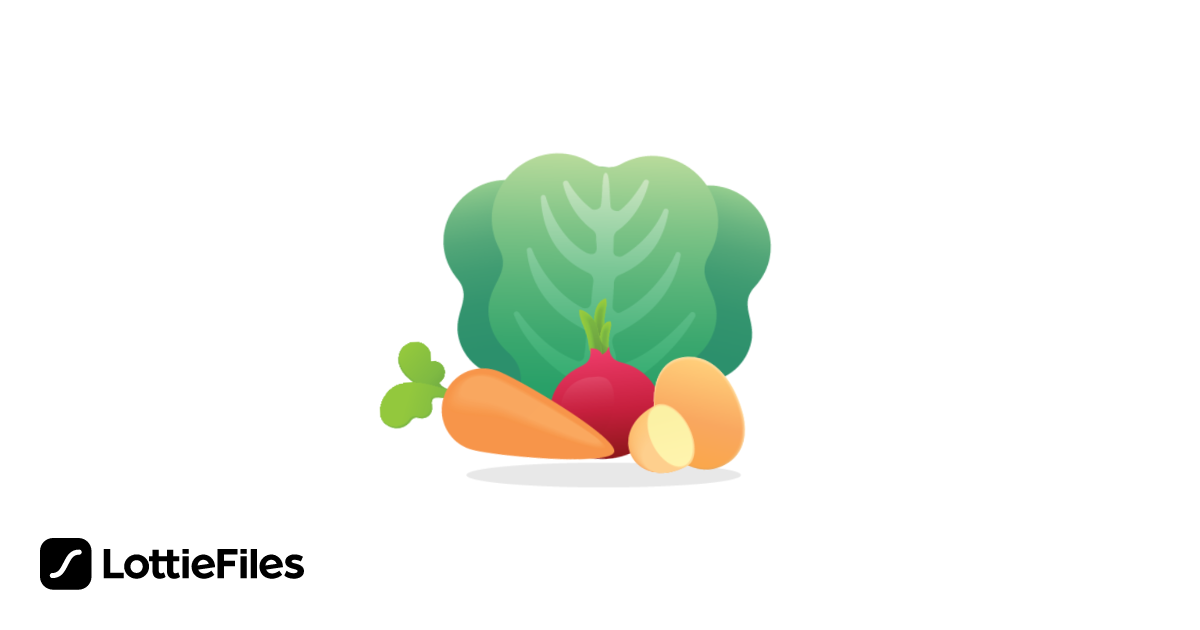 Free Clean vegetable food Animation by NGUYEN VIET HOANG | LottieFiles