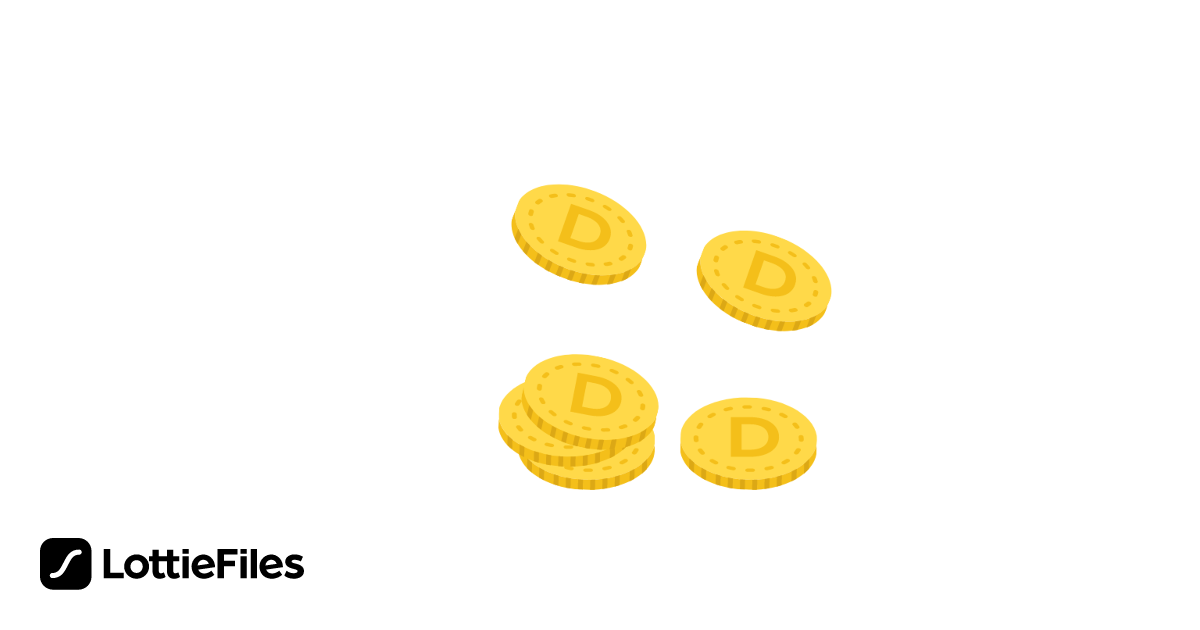 Free Coin Falling Animation Animation by Rohith R Krishnan | LottieFiles