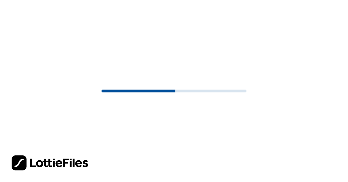 Free progress bar Animation by Uli Azeredo | LottieFiles