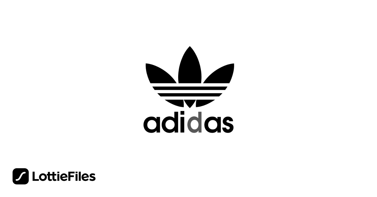 Free Adidas retro logo Animation by Néstor Pineda | LottieFiles