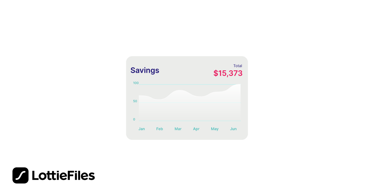 Free Chart saving Animation by Alexander's Studio | LottieFiles
