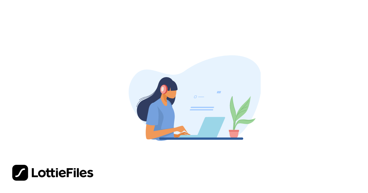 Free Call Center Animation by Ahmed | LottieFiles