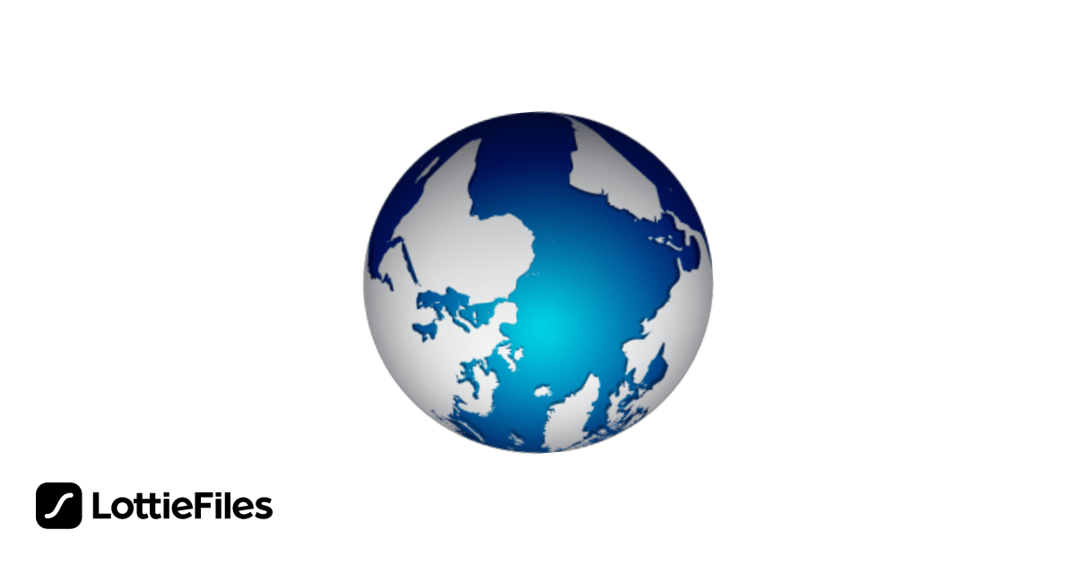 Free Globe Moving Animation by Saad Ali | LottieFiles