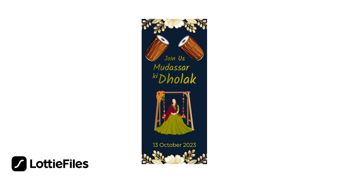 Free Dholak Animation by Meerab | LottieFiles